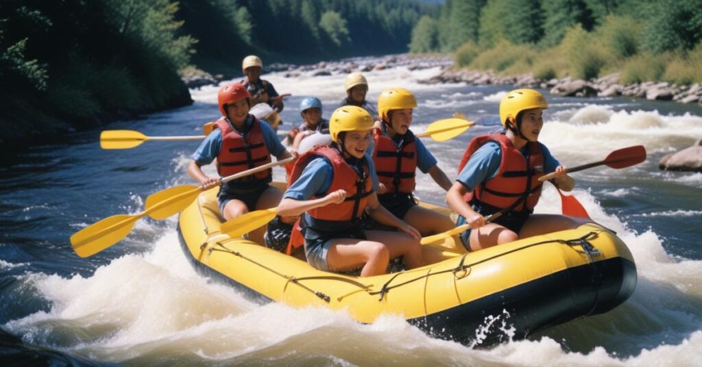 100+Rafting Captions: Thrilling Words for Your Wild Water Journey!