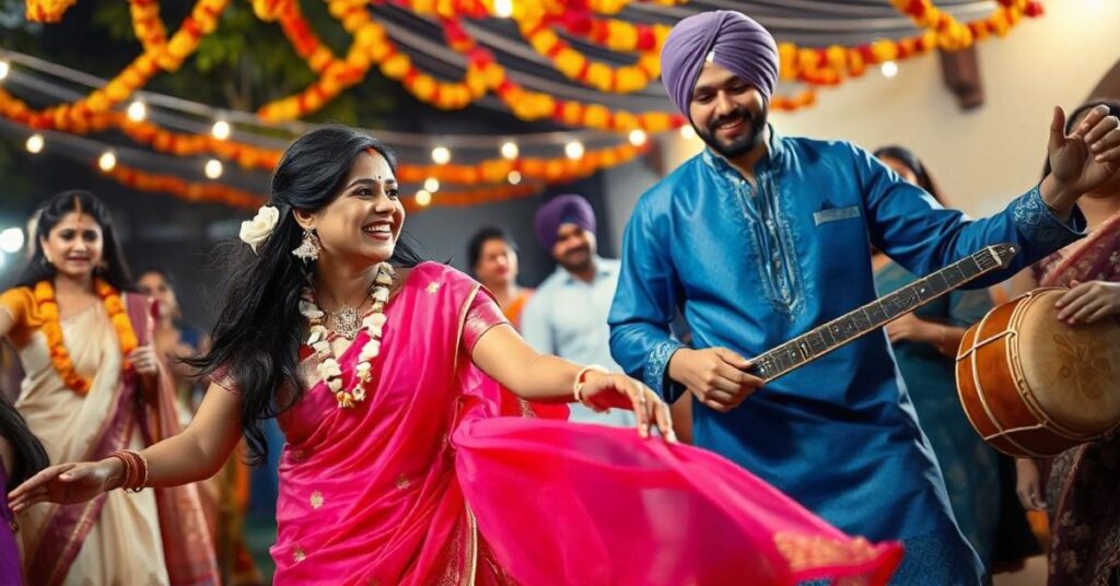 50+Sangeet Night Captions: Perfect Lines For Dance, Love & Celebration!